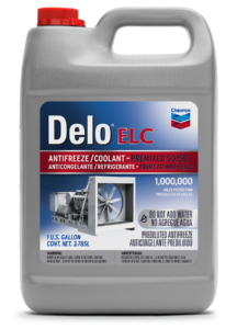 Chevron Delo® ELC Premixed 50/50 Antifreeze/Coolant (Red) | Santmyer ...
