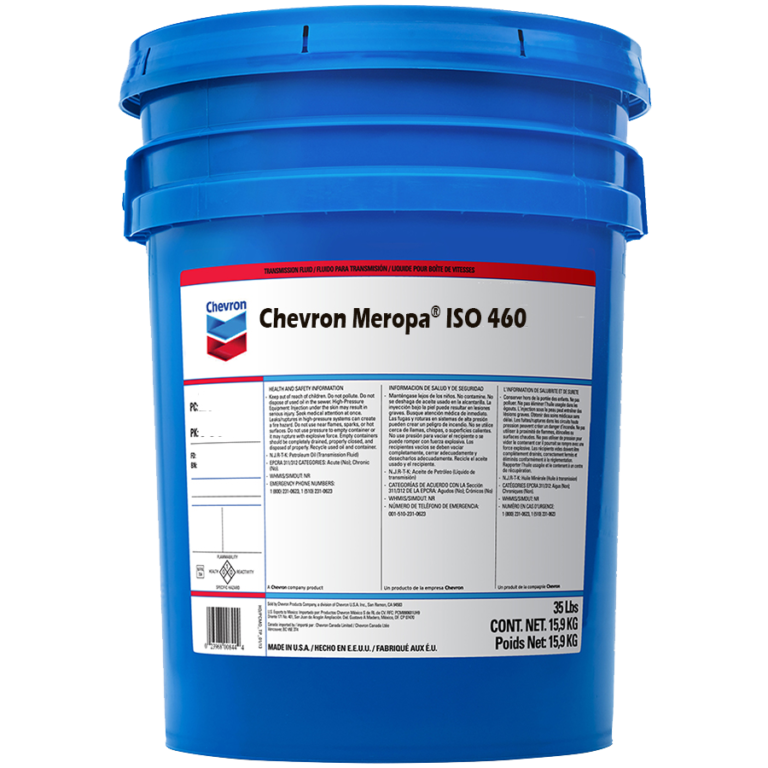 Chevron Meropa® Gear Oil ISO 460 | Santmyer Online Store