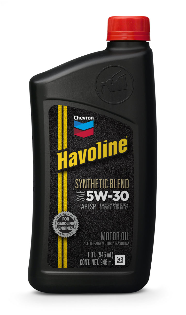 Havoline® Synthetic Blend Motor Oil 5W-30 | Santmyer Online Store